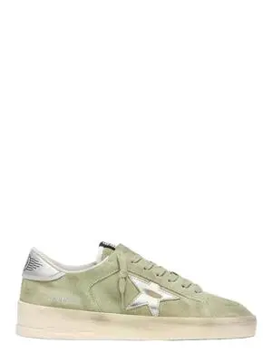 GOLDEN GOOSE Golden Goose Stardan Suede Sneakers Green