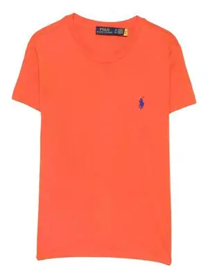 Polo Ralph Lauren Embroidered Logo T-shirt - Orange