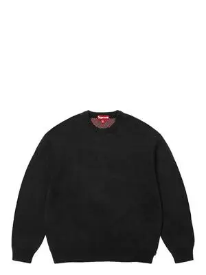 Supreme X Spitfire Intarsia Knit Sweater - Black