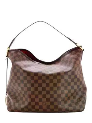 LOUIS VUITTON Damier Hobo Bag - Brown