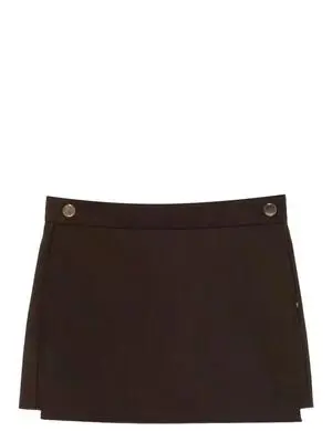 Sportmax Ottuso Tailored Skort - Brown