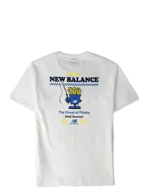 NEW BALANCE Graphic T-shirt - White