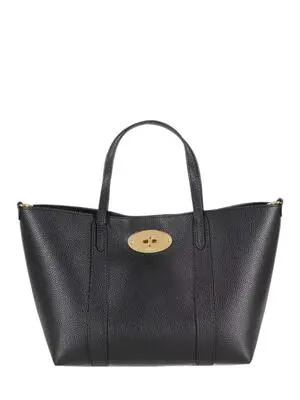 Mulberry Mini Bayswater Grained Leather Tote Bag - Black