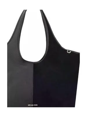 Michael Kors Large Leather Tote Bag - Black
