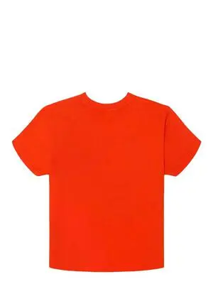RE/DONE Slogan-print T-shirt - Orange