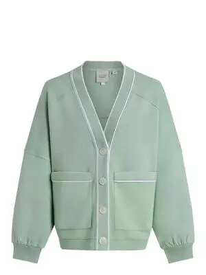 VARLEY Varley Scottie Piped Cardigan