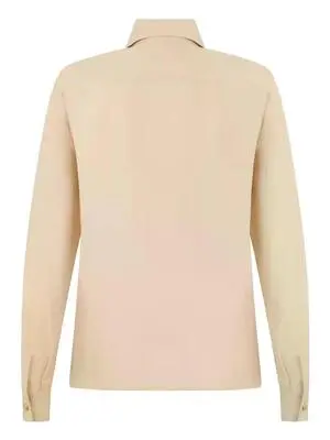 Alberta Ferretti Long Sleeve Shirt - Neutrals