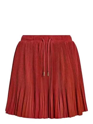 Varley Davina Pleated Skort Red