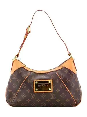 LOUIS VUITTON Thames Monogram Canvas Pm Shoulder Bag - Brown