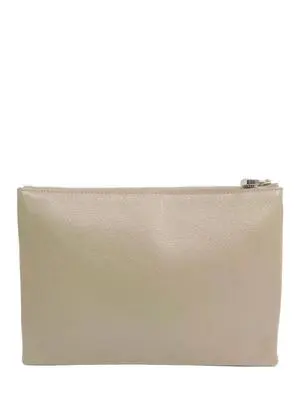 Hermès Hermès Atout 20 Evercolor Leather Clutch Bag Neutrals