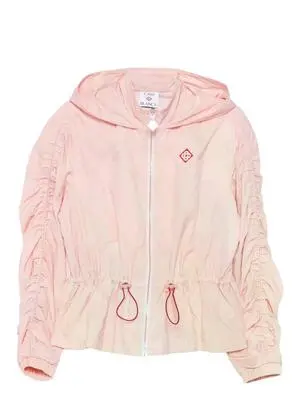 Casablanca Ruched Drawstring Jacket - Pink