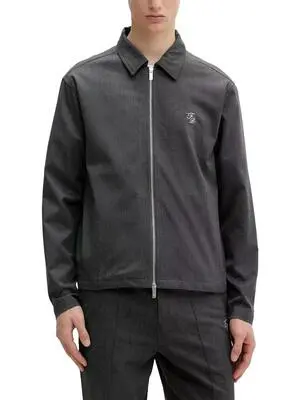 FILLING PIECES Filling Pieces Zip Embroidered Jacket