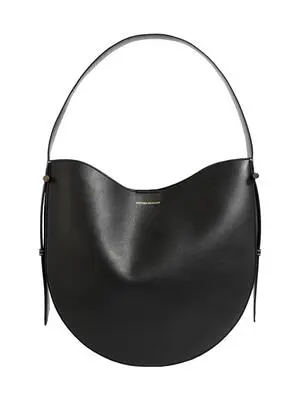 Victoria Beckham Dia Leather Shoulder Bag - Black