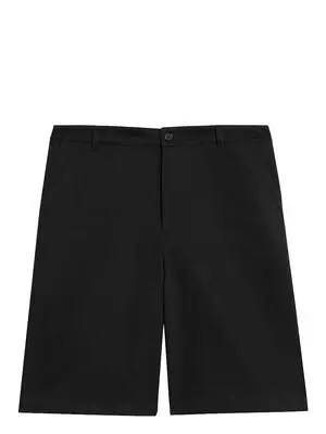 ALEXANDER MCQUEEN McQueen Cotton Twill Shorts