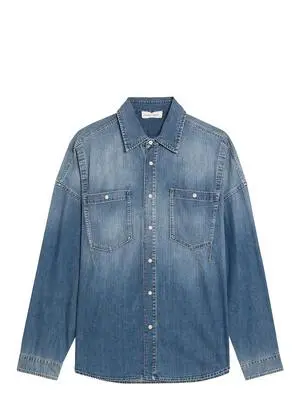 Alexander McQueen Denim Shirt - Mid Denim