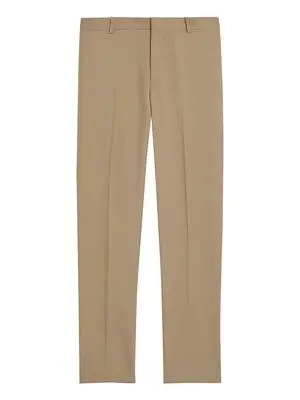 Alexander McQueen Wool-blend Twill Tailored Pants - Sand