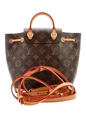 LOUIS VUITTON Louis Vuitton Montsouris NM Monogram Canvas BB Backpack Brown