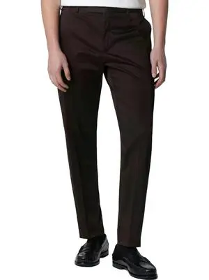 PT TORINO Logo-detail Tailored Trousers - Brown
