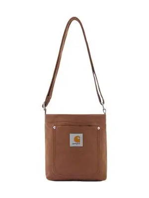 Carhartt Work In Progress Logo Patch Messenger Bag - Brown