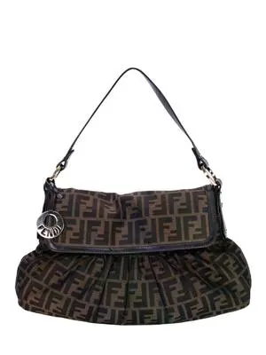 Fendi Chef Ff Shoulder Bag - Brown
