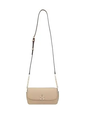 Michael Kors Small Nolita Leather Crossbody Bag - Neutrals