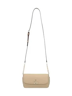 Michael Kors Small Nolita Leather Crossbody Bag - Neutrals