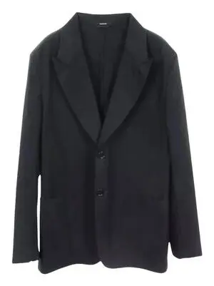 Hermès 2010s Peak-lapel Blazer - Blue