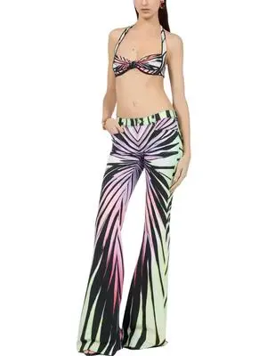 Roberto Cavalli Ray Of Paradise Flared Jeans - Black