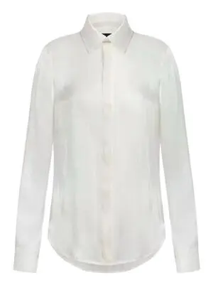 DONDUP Satin Finish Shirt - Neutrals