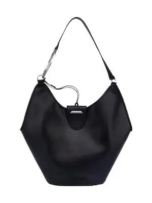 DONDUP Small Ring-detail Shoulder Bag - Black
