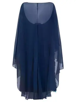 Alberta Ferretti Sequin-embellished Mini Dress - Blue