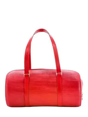LOUIS VUITTON Soufflot Epi Leather Handbag - Red