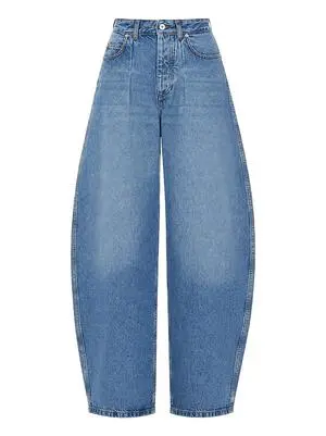 Jacquemus De Nimes Ovalo" Jeans - Denim