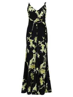 Sportmax Balia" Floral Print Maxi Dress - Multicolour