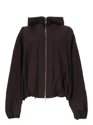 Sportmax Cropped Jacket - Brown