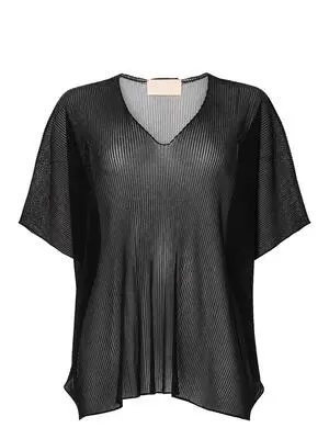 CIRCUS HOTEL Maglia Con Scollo A V - Black
