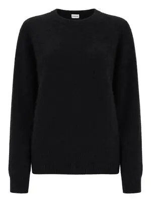 P.a.r.o.s.h P. A.r. O.s. H. Maglia In Pelo Di Procione - Black