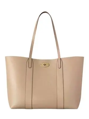 Mulberry Bayswater Leather Tote Bag - Neutrals
