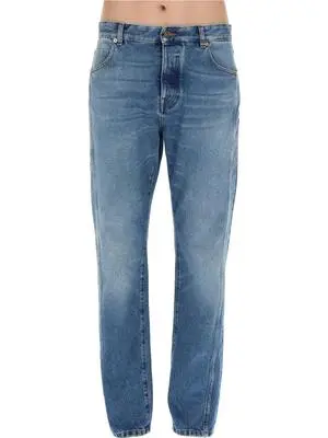 Balmain Slim-fit Denim Jeans - Blue