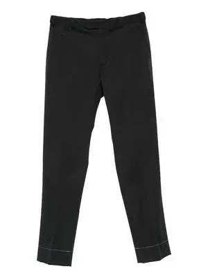 Brioni Cotton Tailored Trousers - Blue