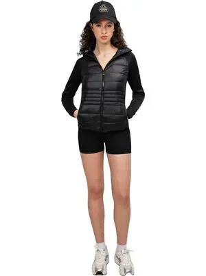 JACK1T Calypso Hybrid Hooded Jacket - Black