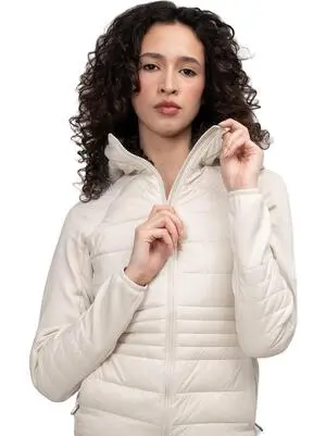 JACK1T Calypso Hybrid Hooded Jacket - Cream