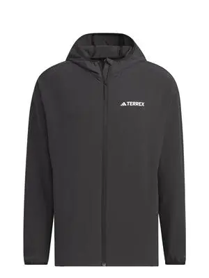 Adidas Zip-up Hooded Jacket - Black