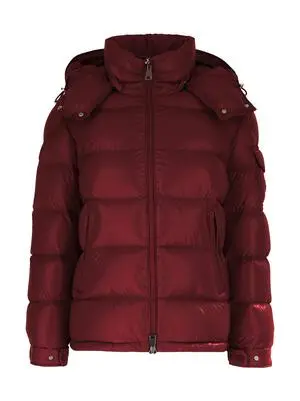 Moncler Quilted Puffer Jacket With Hood - Multicolor