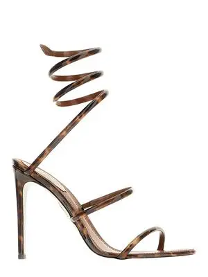 Rene Caovilla Strappy Stiletto Sandals - Multicolor