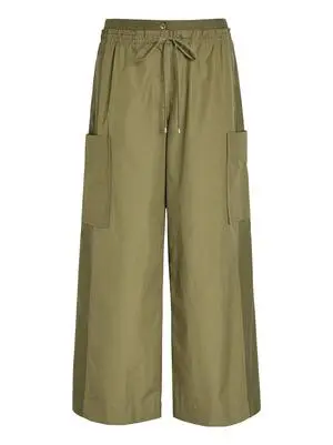 3.1 Phillip Lim Double-waistband Straight-leg Trousers - Olive