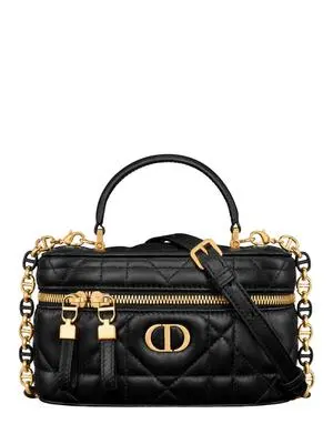 Dior Caro Mini Vanity Case - Black