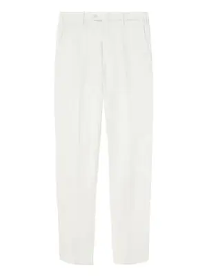 Loro Piana Belt-loop Casual Pants - Optical White