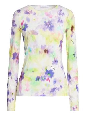 Patrizia Pepe Tie-dye Long Sleeve T-shirt - Purple