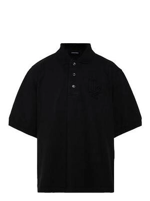 Dsquared2 Polo Shirt Size Cotton - Black